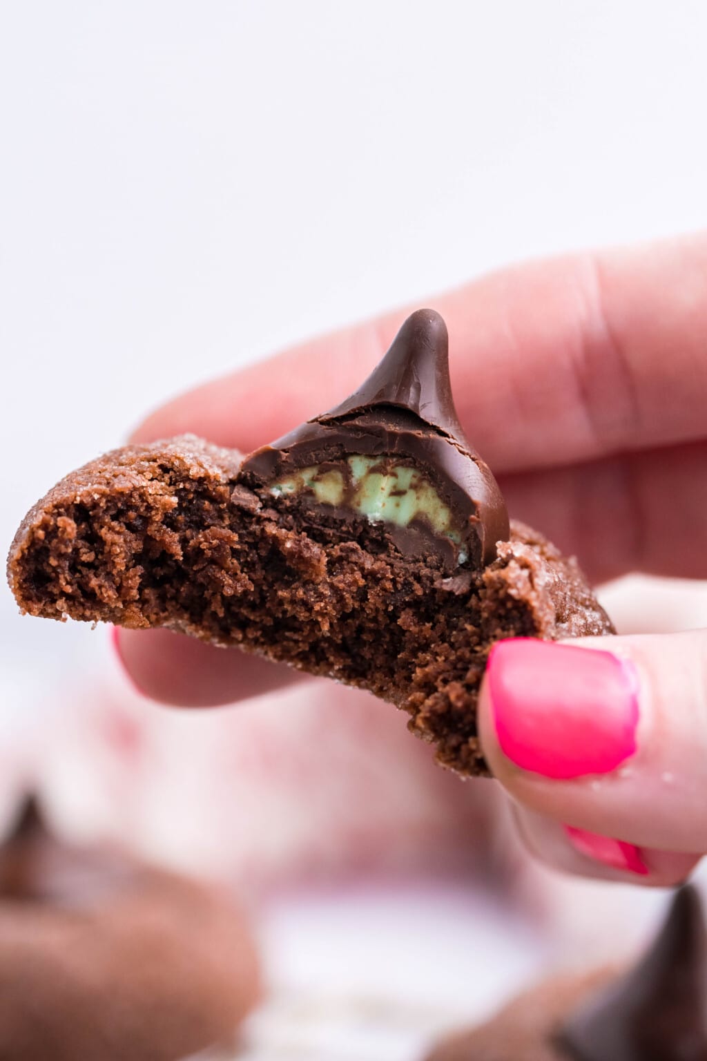 Mint Kiss Cookies - Kitchen Fun With My 3 Sons