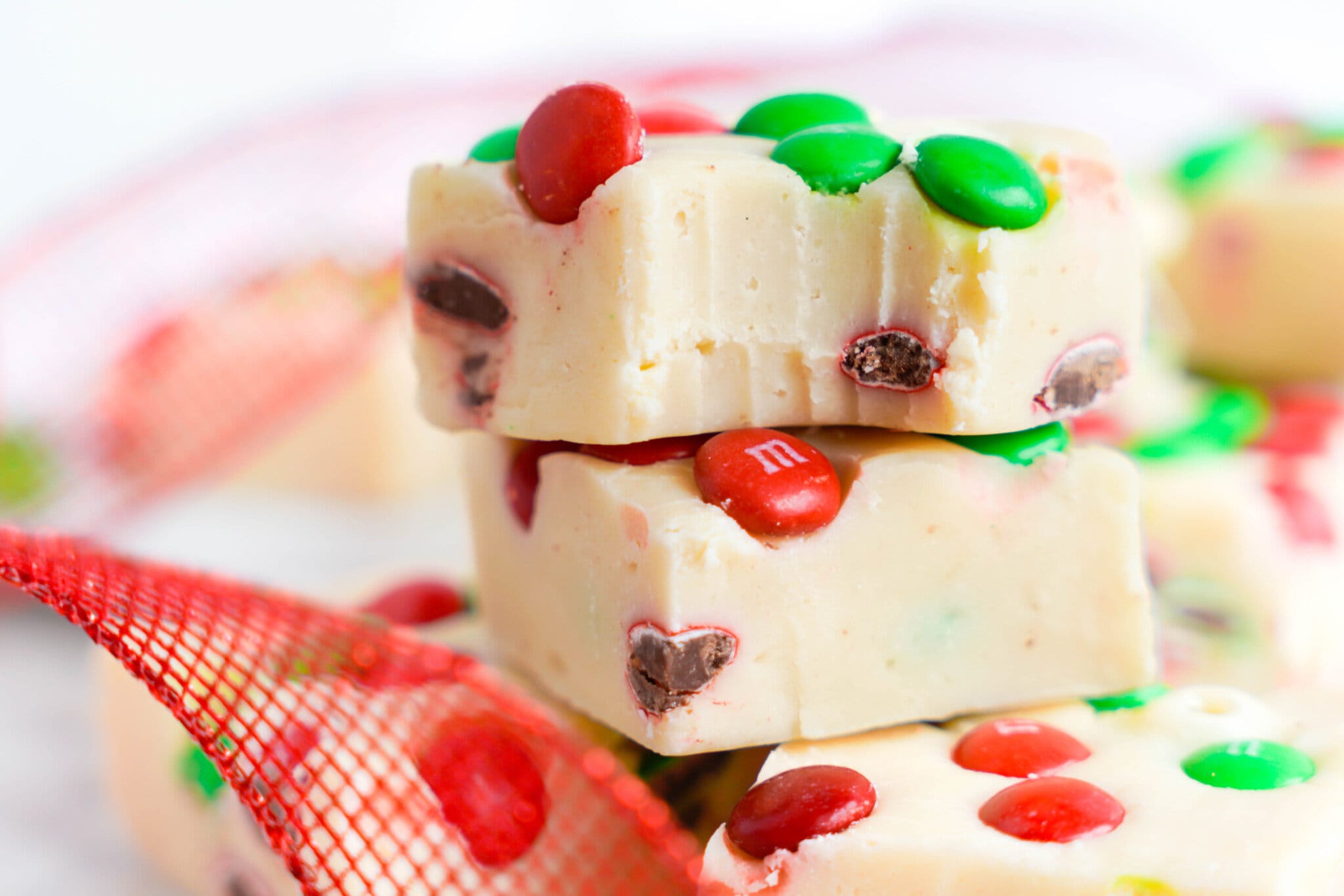 White Chocolate Christmas Fudge | Kitchen Fun With My 3 Sons