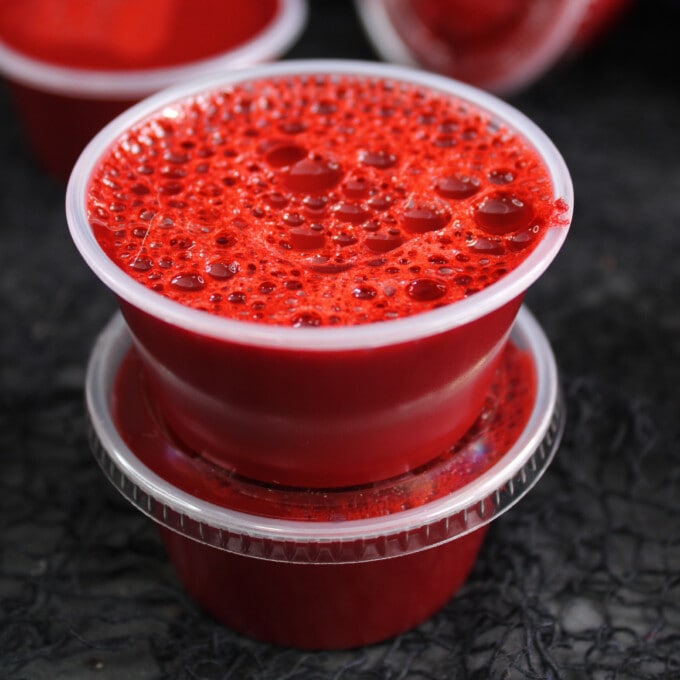 Blood Jello Shots - Kitchen Fun With My 3 Sons