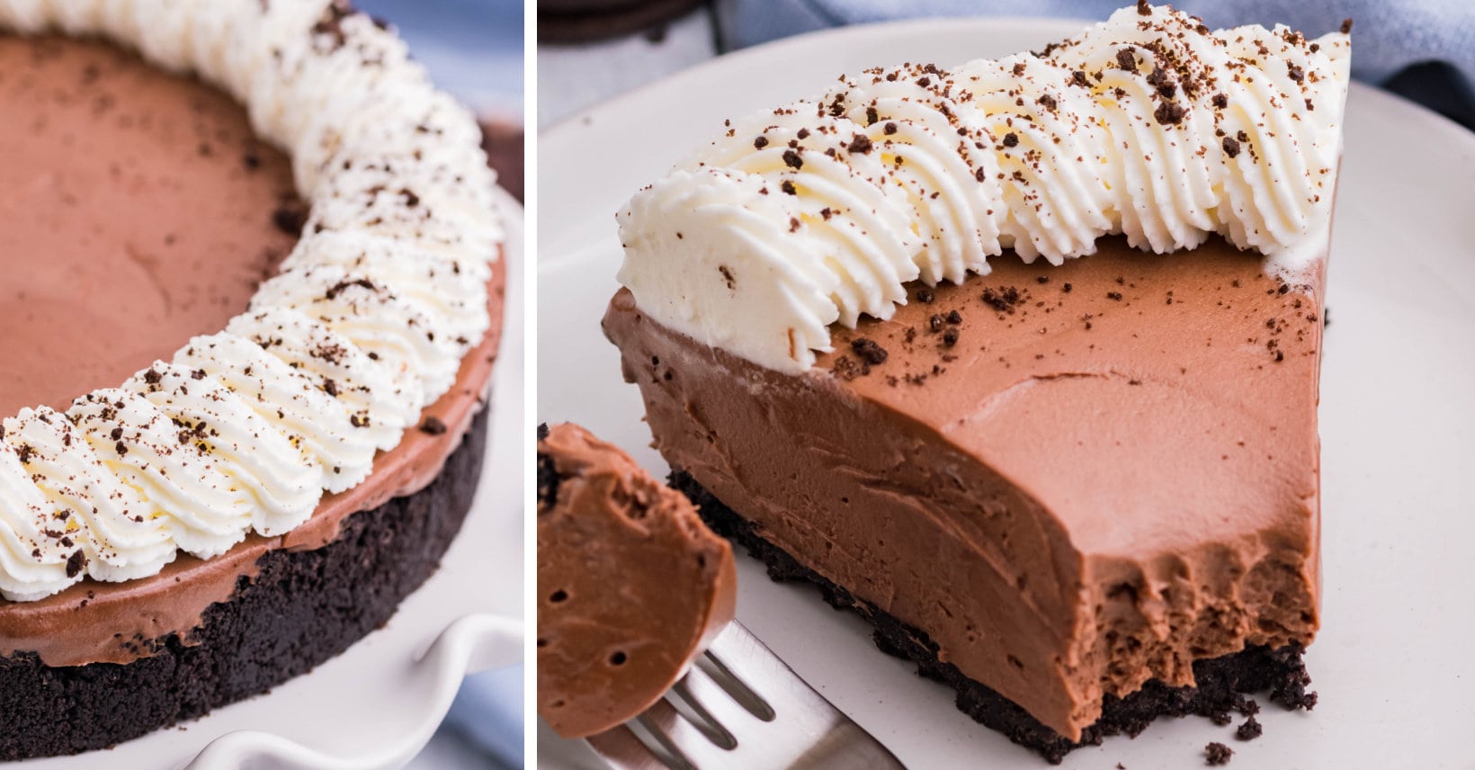 No Bake Chocolate Cheesecake | Kitchen Fun With My 3 Sons