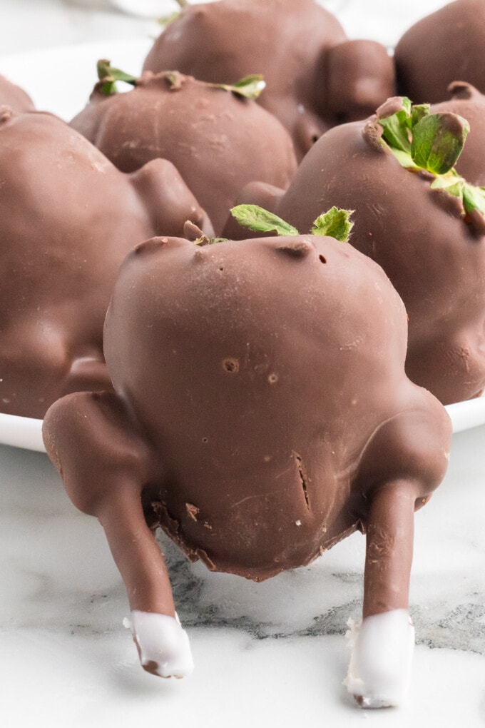 Chocolate Covered Strawberry Turkeys