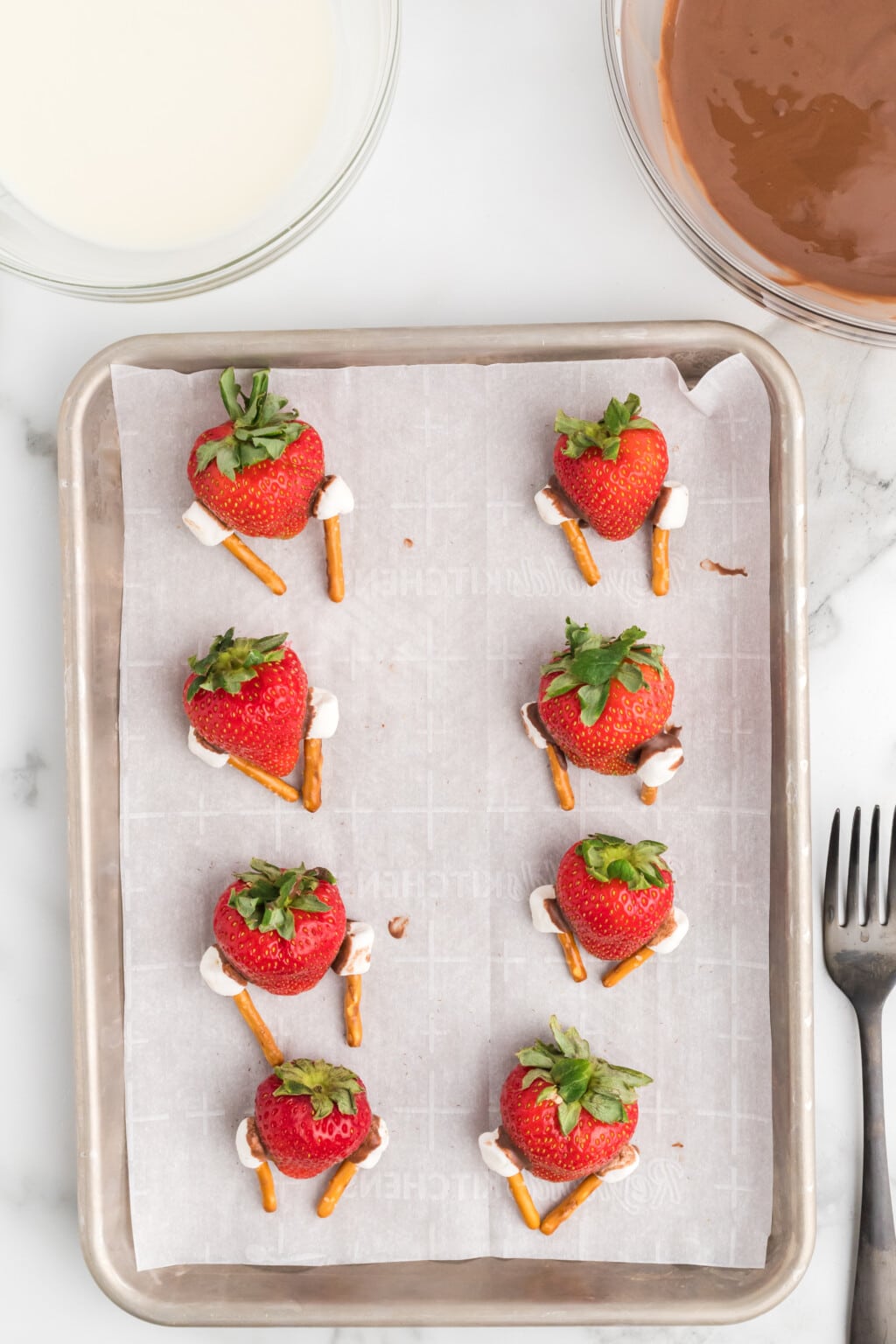 Chocolate Covered Strawberry Turkeys