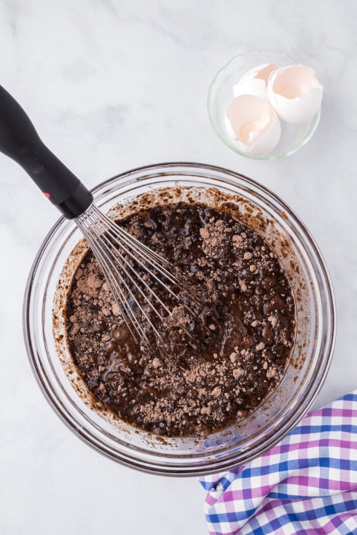 Chocolate Poke Cake - Kitchen Fun With My 3 Sons