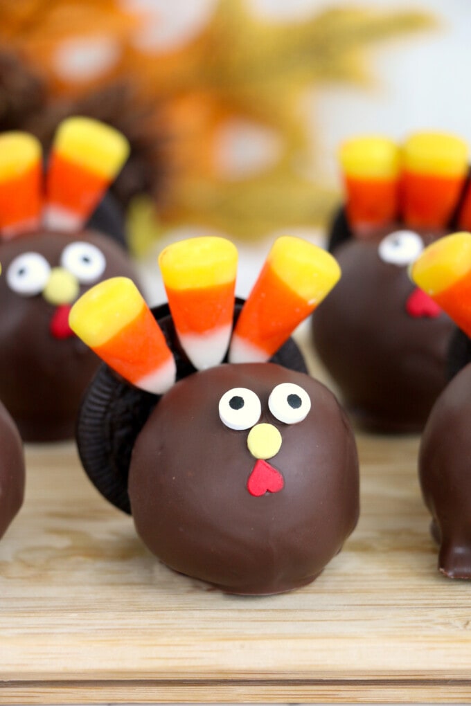 Turkey Cake Pops | Kitchen Fun With My 3 Sons