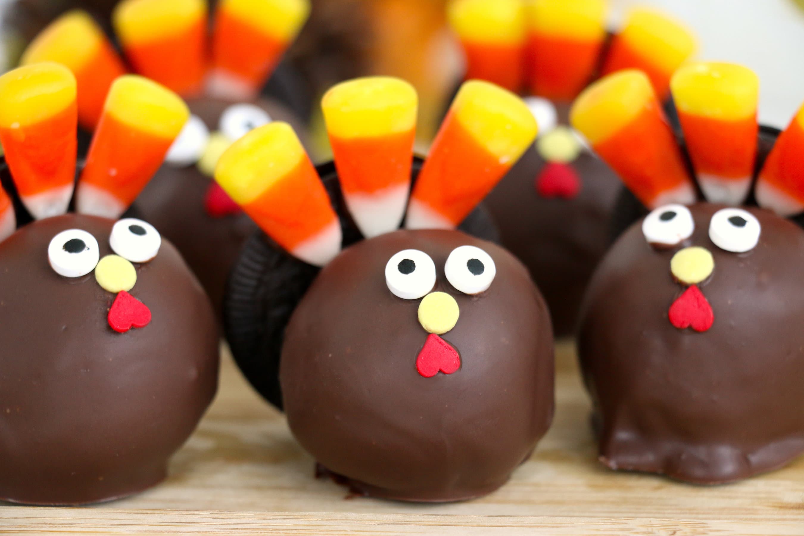 Turkey Cake Pops | Kitchen Fun With My 3 Sons
