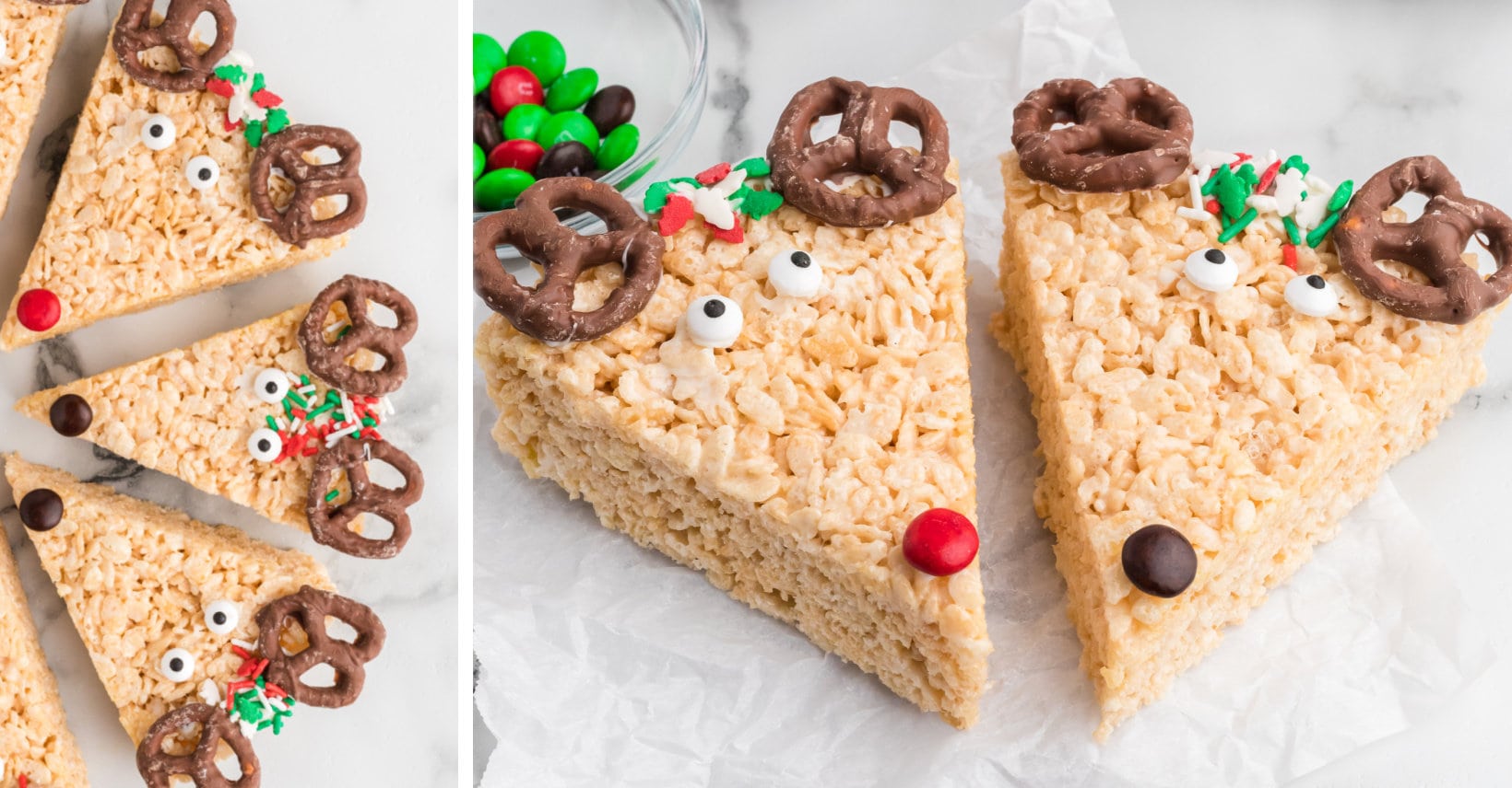 Reindeer Rice Krispie Treats | Kitchen Fun With My 3 Sons