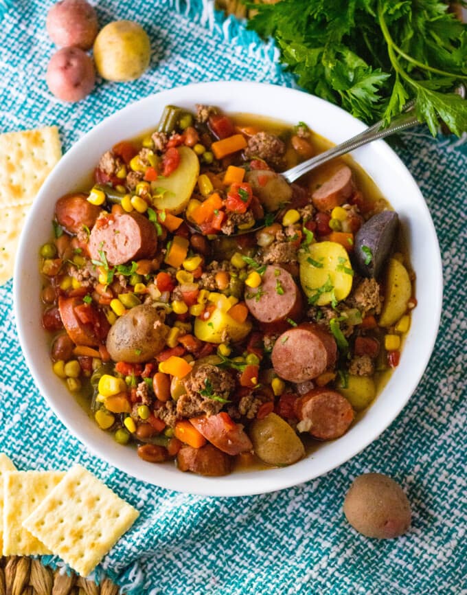 Cowboy Stew - Kitchen Fun With My 3 Sons