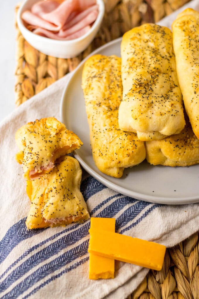 Ham and Cheese Sticks - Kitchen Fun With My 3 Sons