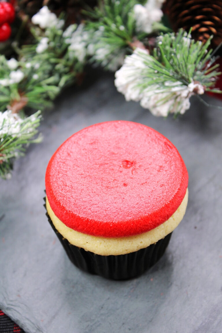 Santa Belly Cupcakes - Kitchen Fun With My 3 Sons