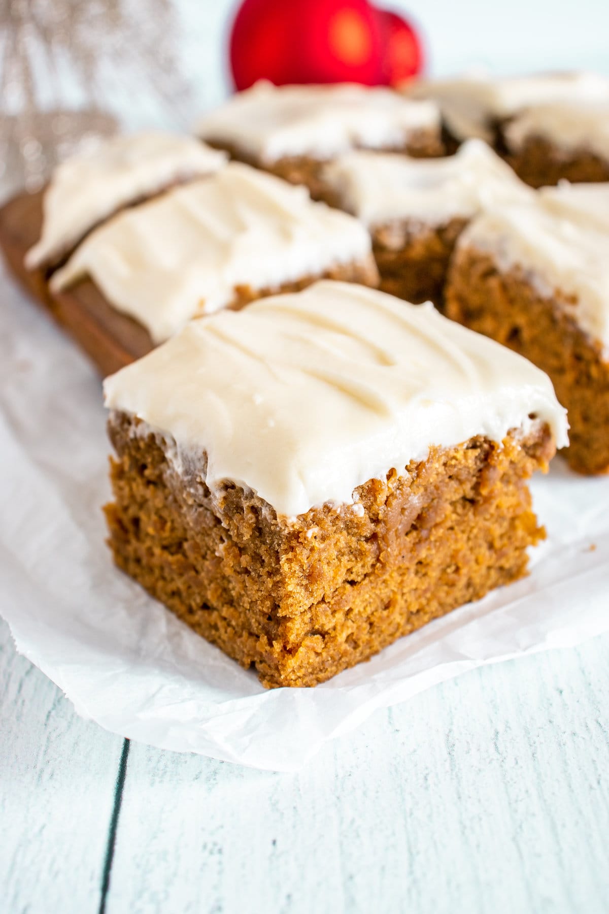 Frosted Spice Cake - Kitchen Fun With My 3 Sons