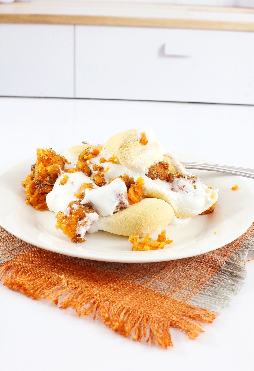 Sweet Potato Tater Tot Casserole - Kitchen Fun With My 3 Sons