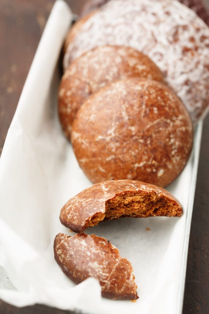 Lebkuchen (German Spice Cookies) - Kitchen Fun With My 3 Sons
