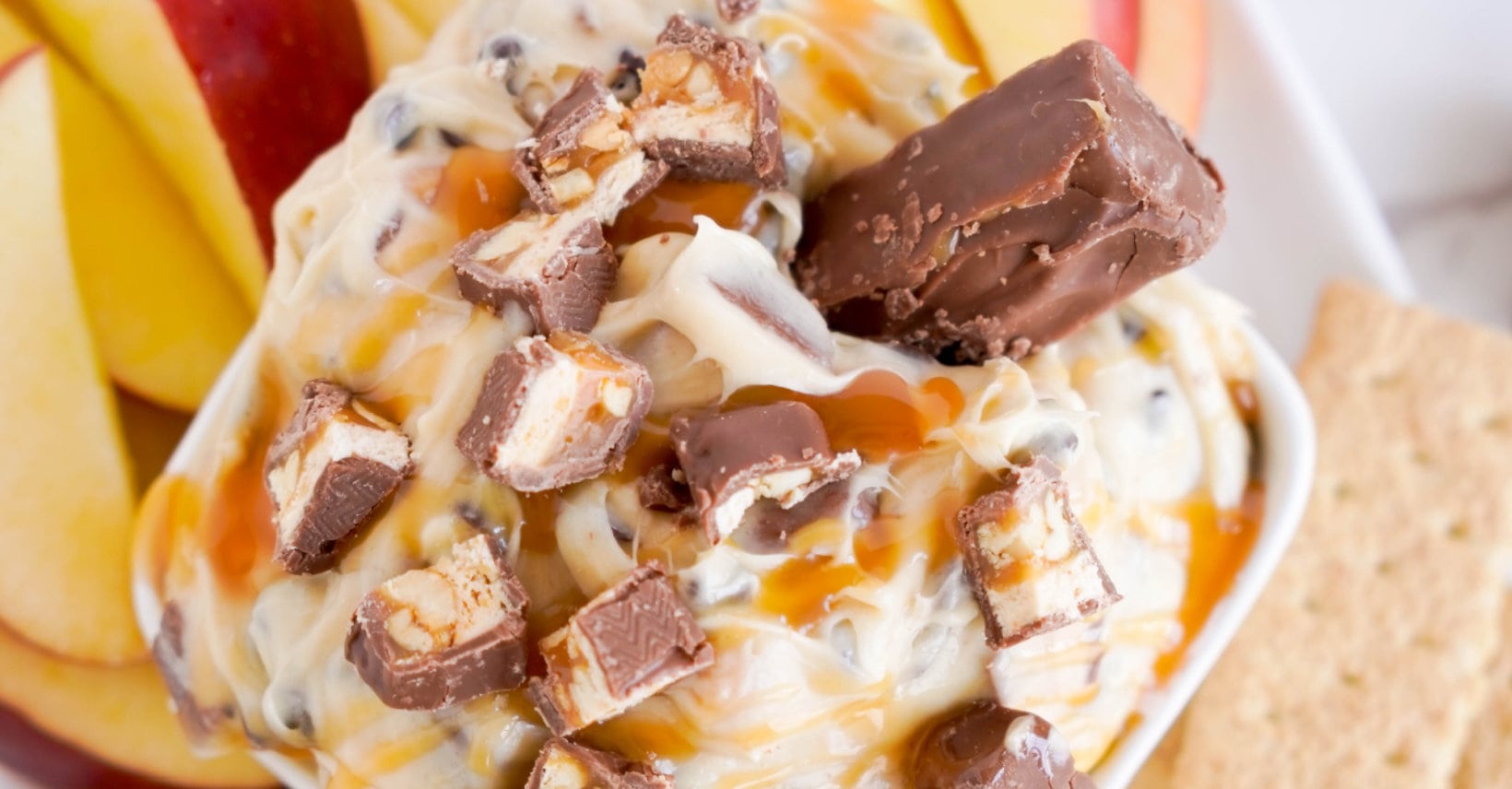 Snickers Dip | Kitchen Fun With My 3 Sons