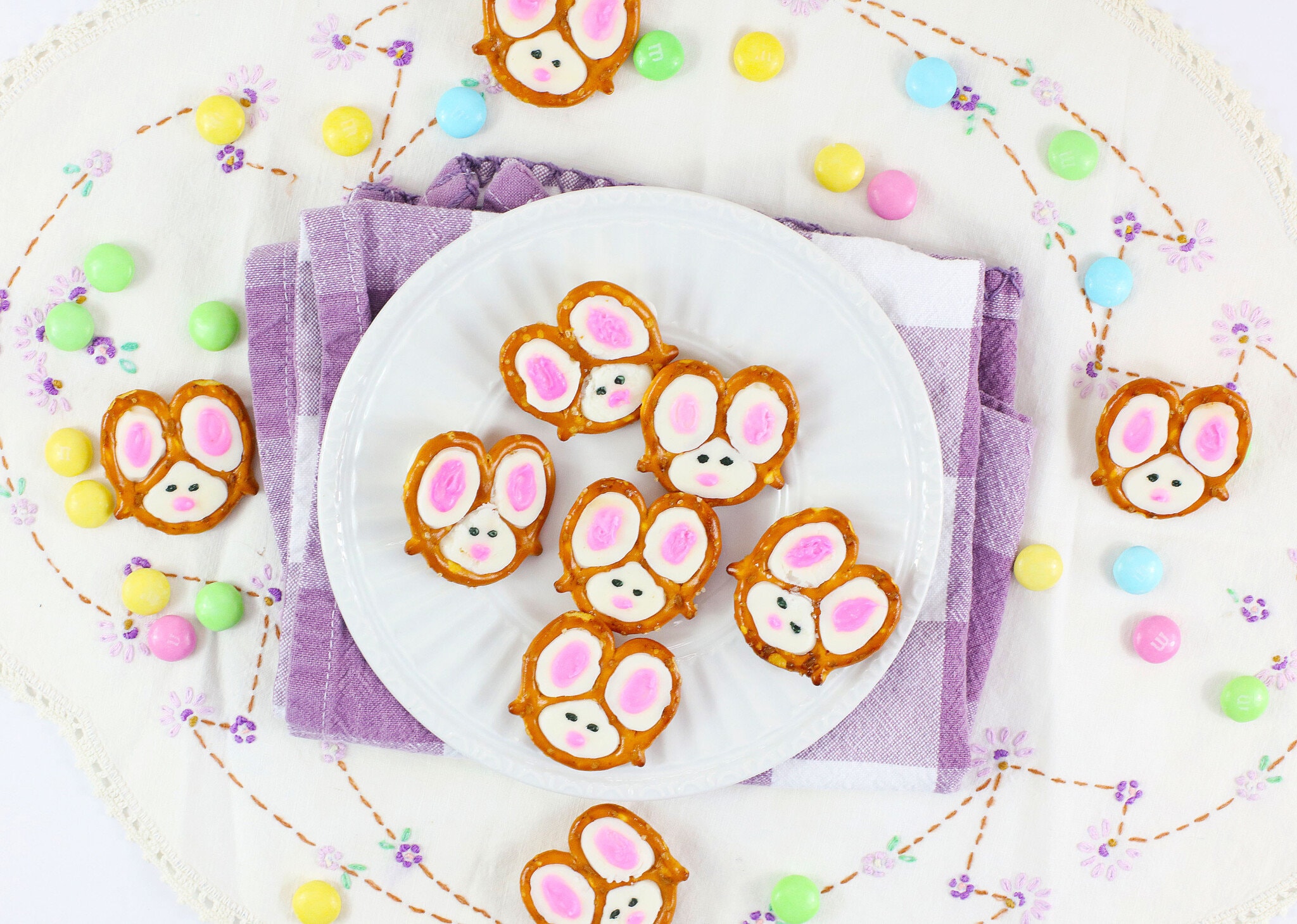 Bunny Pretzels - Kitchen Fun With My 3 Sons
