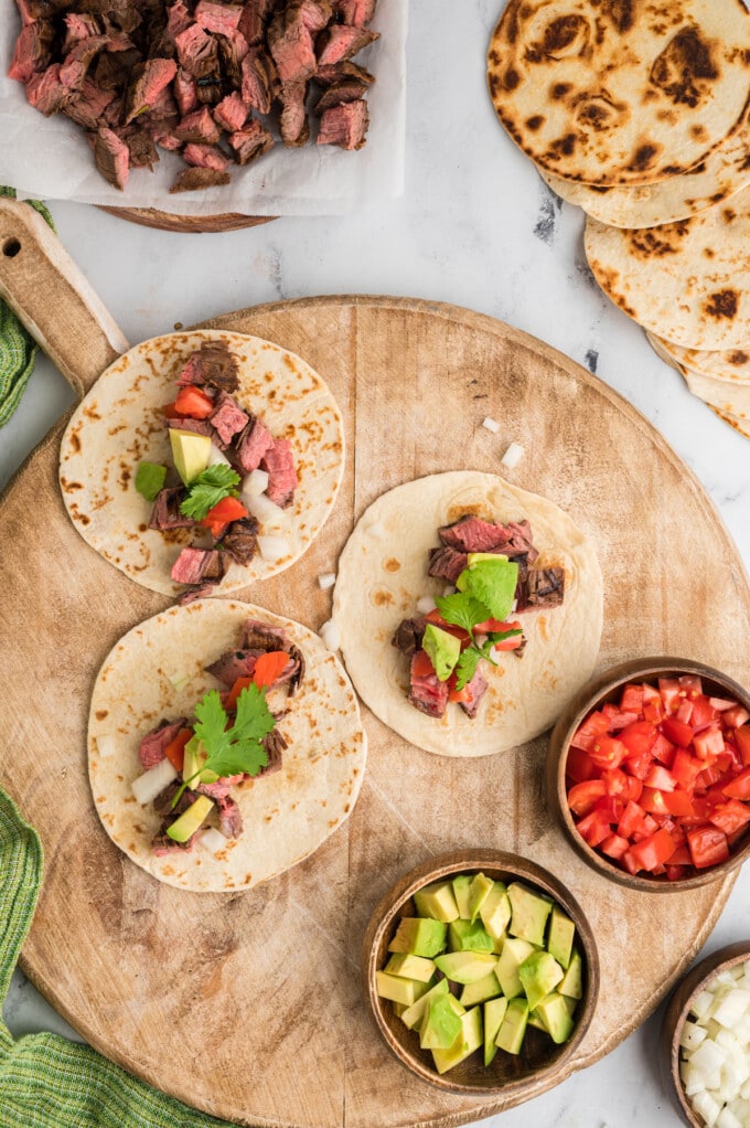 Easy Carne Asada Tacos l Kitchen Fun With My 3 Sons
