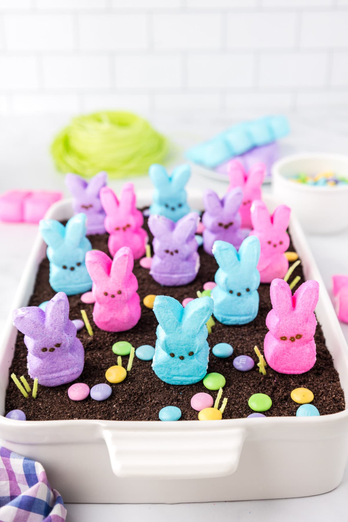 Easter Dirt Cake (No-Bake) - Kitchen Fun With My 3 Sons