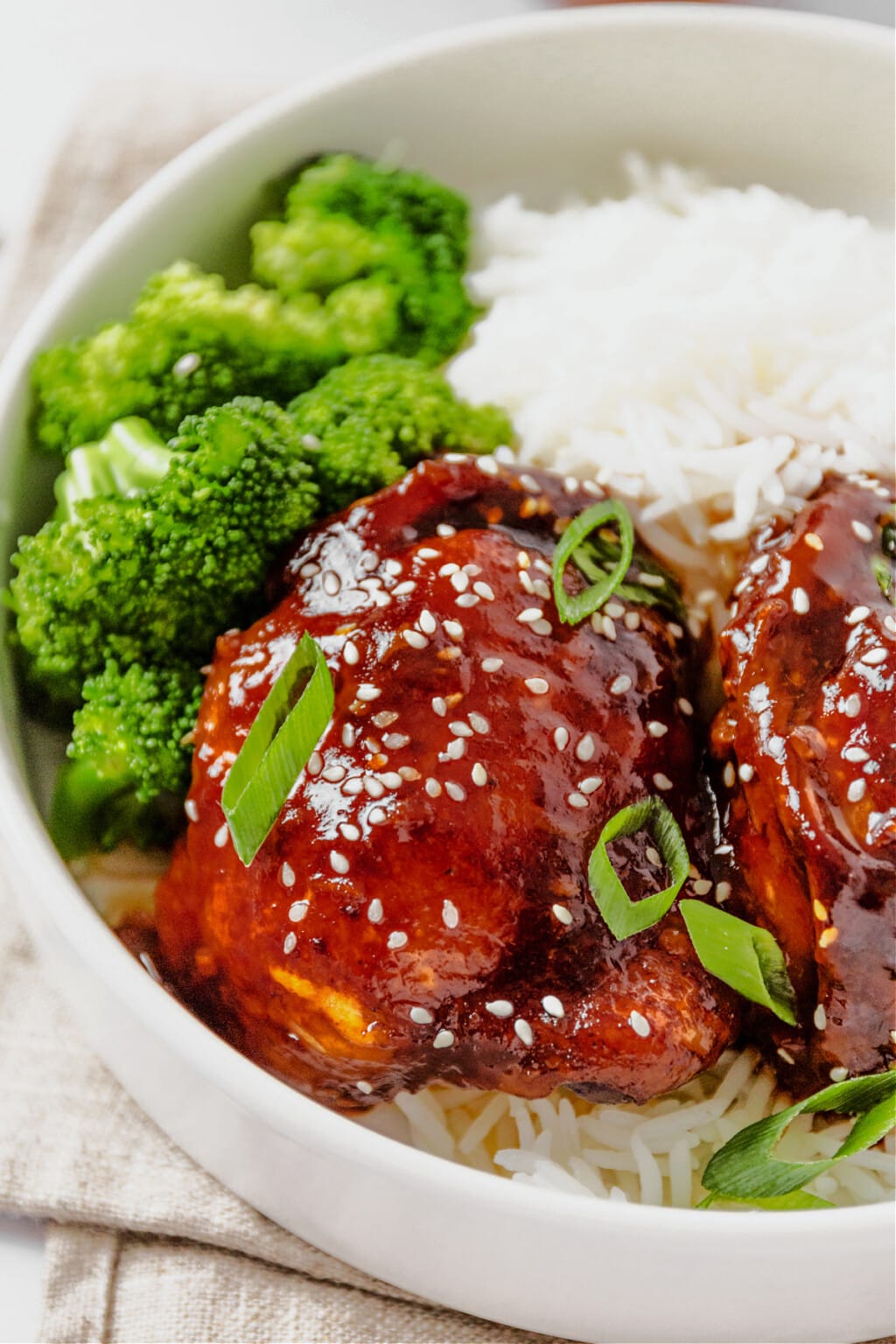 Honey Garlic Chicken Thighs - Kitchen Fun With My 3 Sons