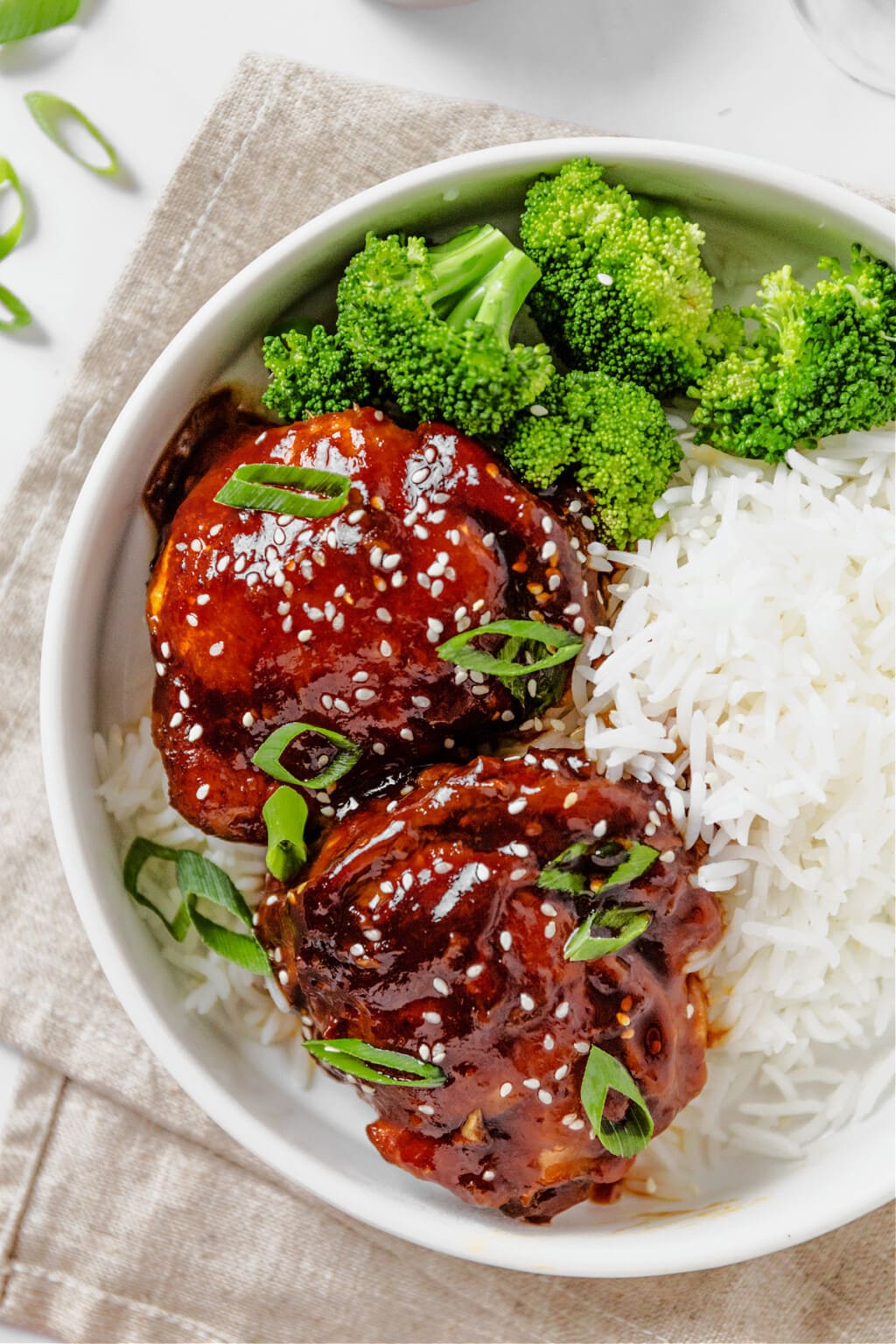 Honey Garlic Chicken Thighs - Kitchen Fun With My 3 Sons