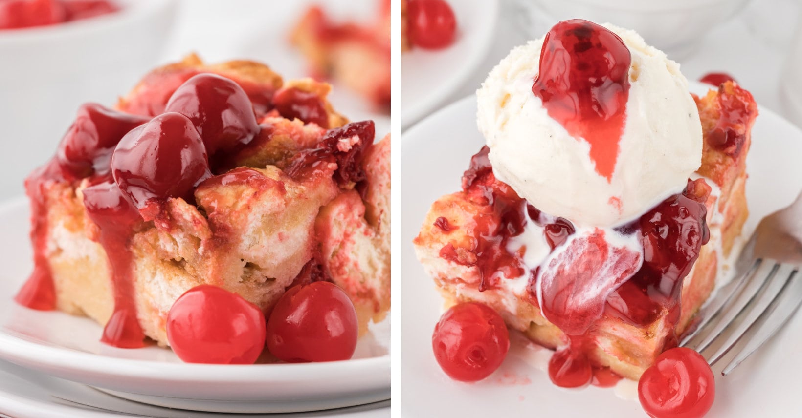 Cherry Bread Pudding | Kitchen Fun With my 3 Sons