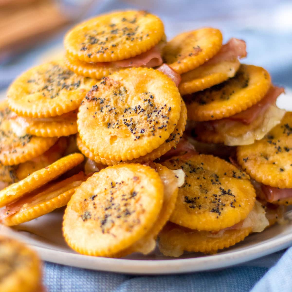 Ritz Cracker Sandwiches