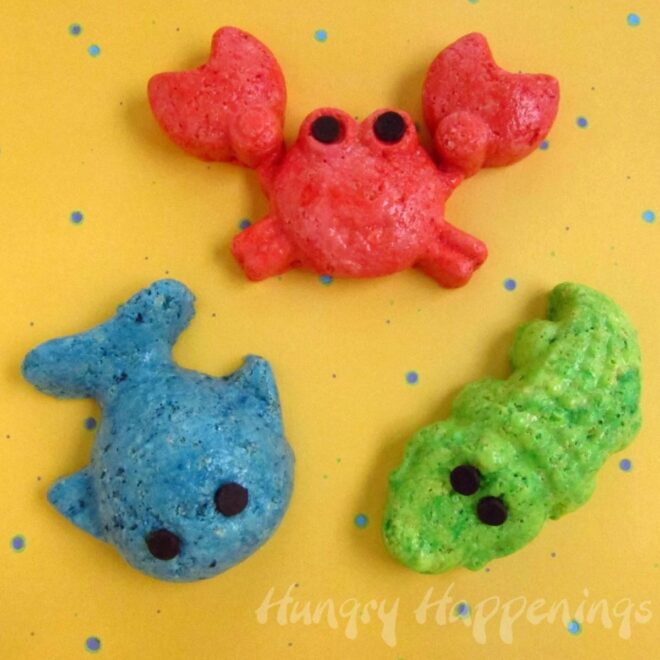Rice Krispie Animals | Kitchen Fun With My 3 Sons