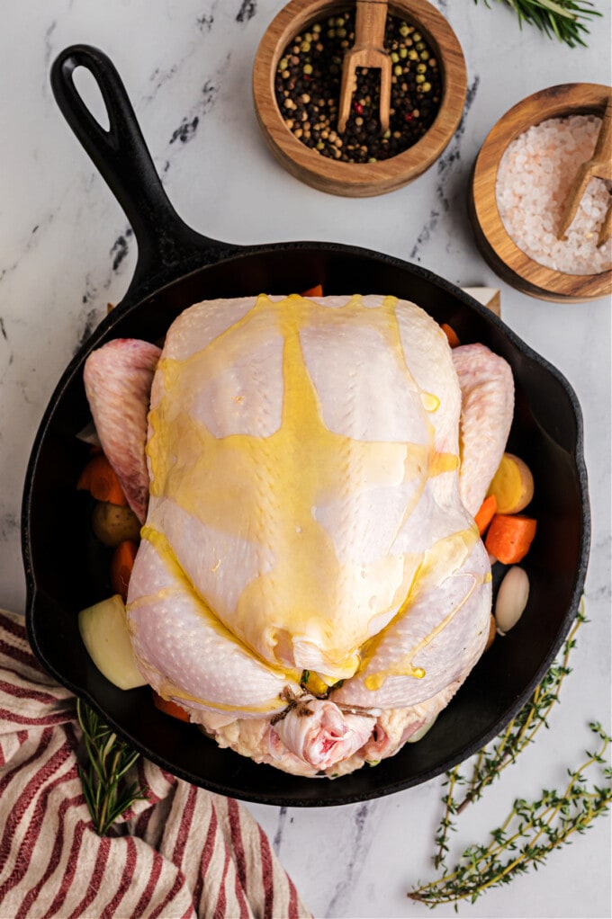 Easy Oven Roasted Chicken - Kitchen Fun With My 3 Sons