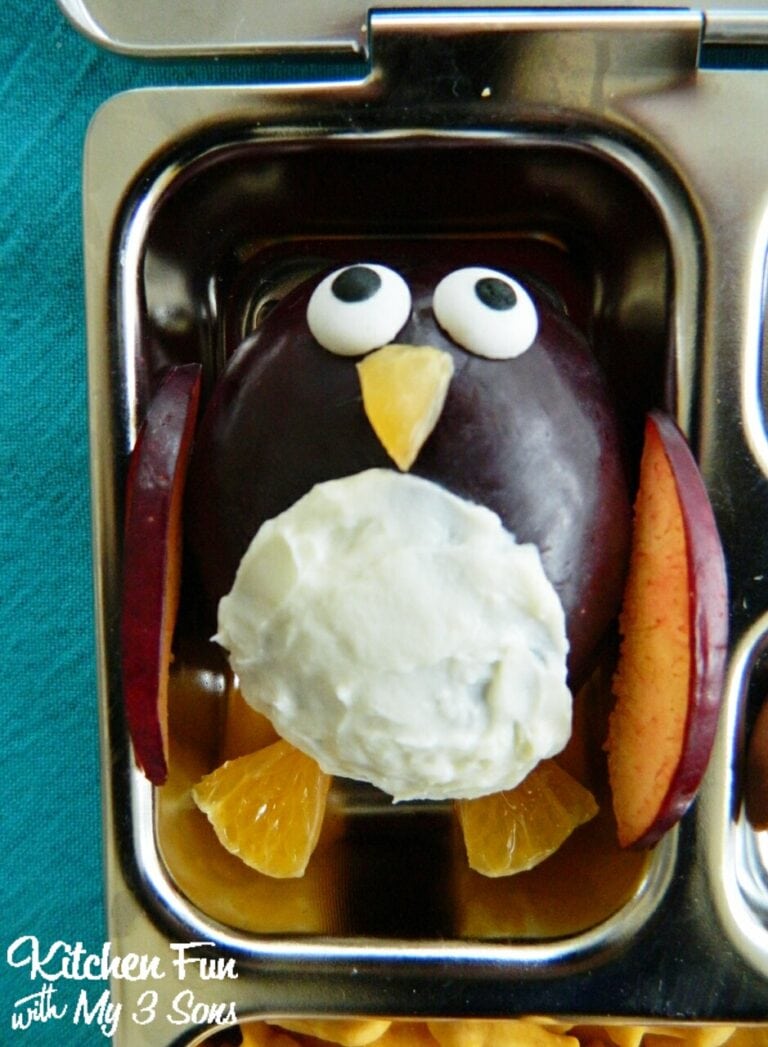 Penguin Bento Lunch | Kitchen Fun With My 3 Sons
