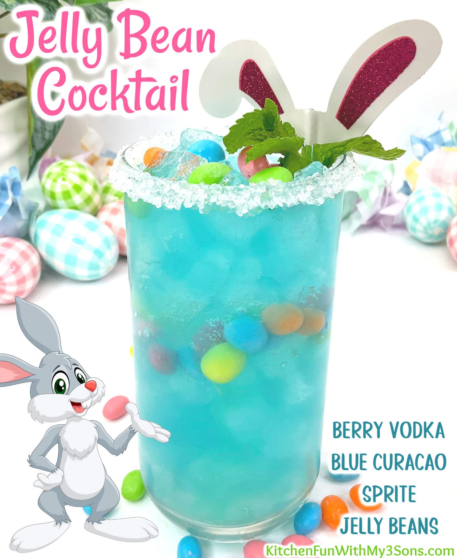 Jelly Bean Cocktail - Kitchen Fun With My 3 Sons