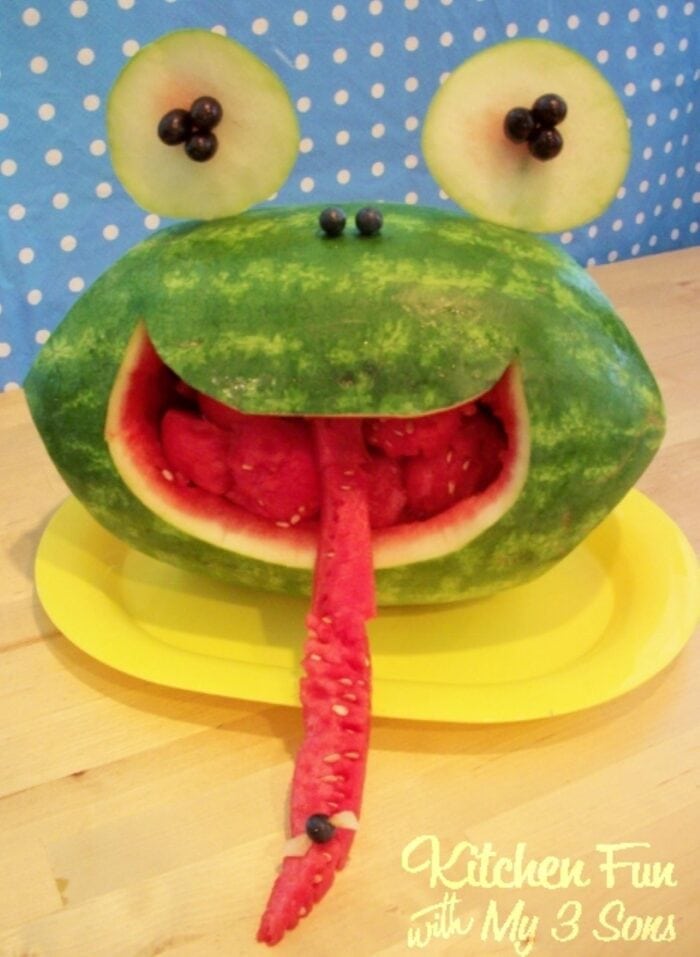 Watermelon Carving Ideas | Kitchen Fun With My 3 Sons