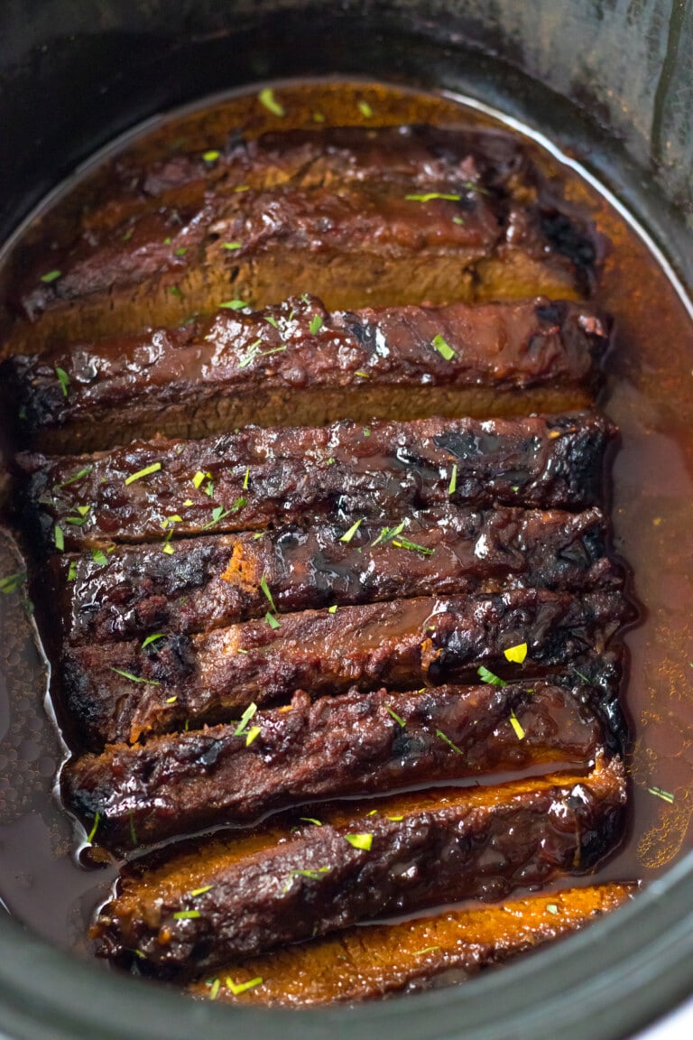 BEST Slow Cooker Brisket Recipe l Kitchen Fun With My 3 Sons