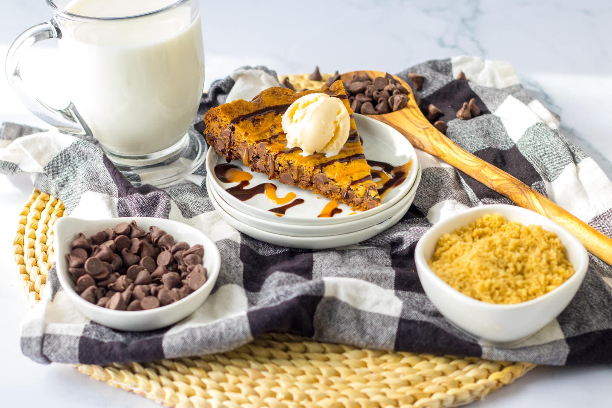 Slow Cooker Chocolate Chip Cookie - Kitchen Fun With My 3 Sons