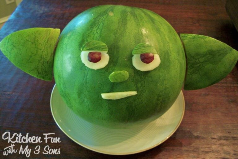 Watermelon Carving Ideas | Kitchen Fun With My 3 Sons