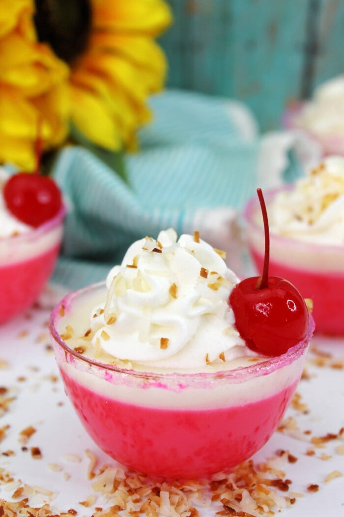 Malibu Barbie Jello Shot - Kitchen Fun With My 3 Sons