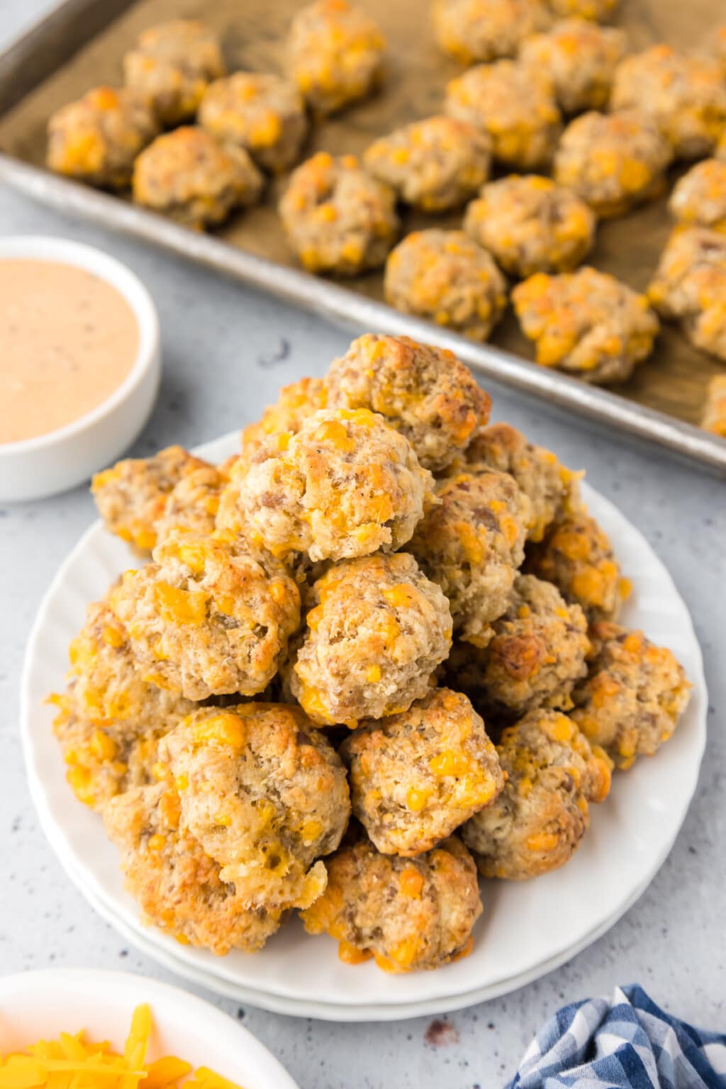 Cheddar Bay Sausage Balls | Kitchen Fun With My 3 Sons