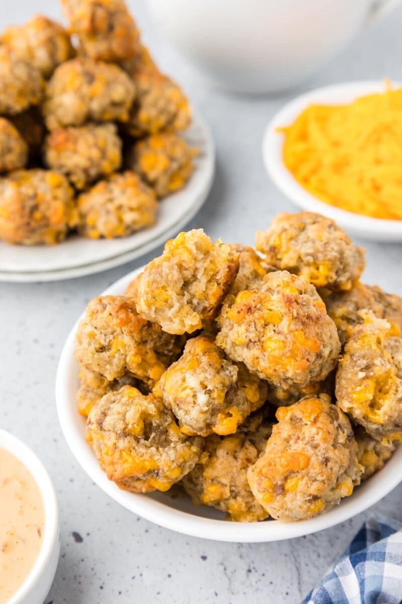 Cheddar Bay Sausage Balls | Kitchen Fun With My 3 Sons