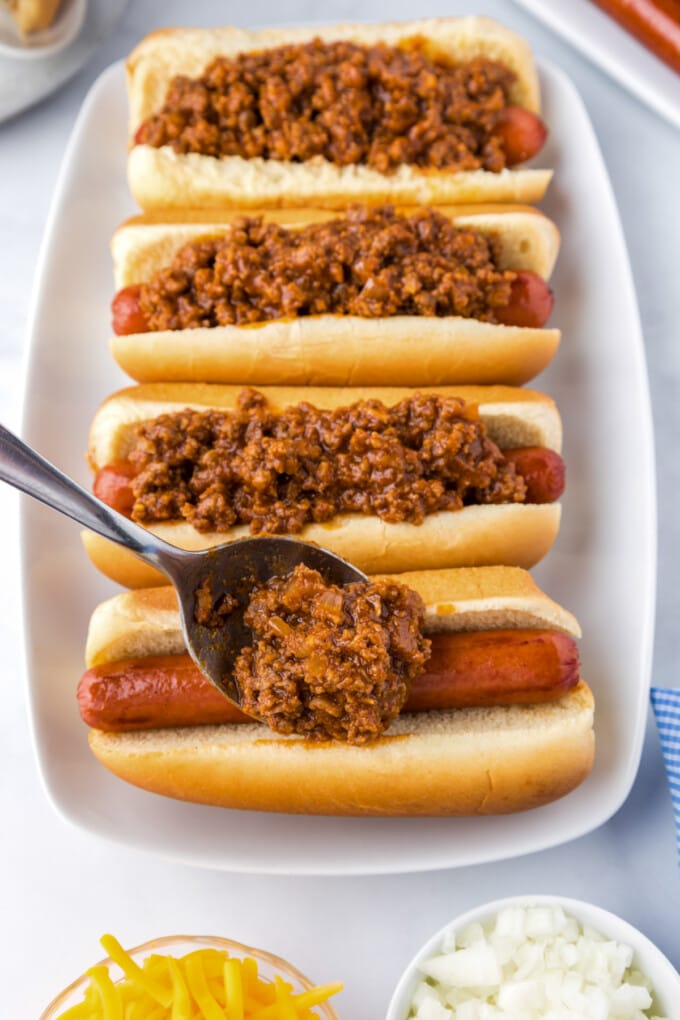 Hot Dog Chili | Kitchen Fun With My 3 Sons