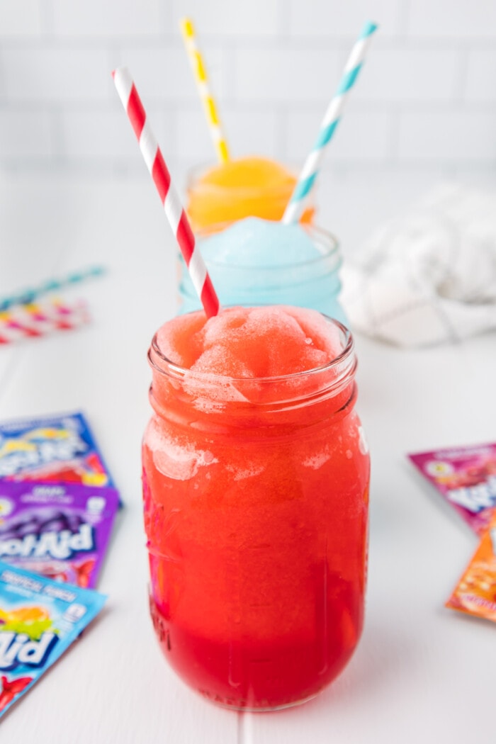 Slushie Recipe (3-ingredients) | Kitchen Fun With My 3 Sons