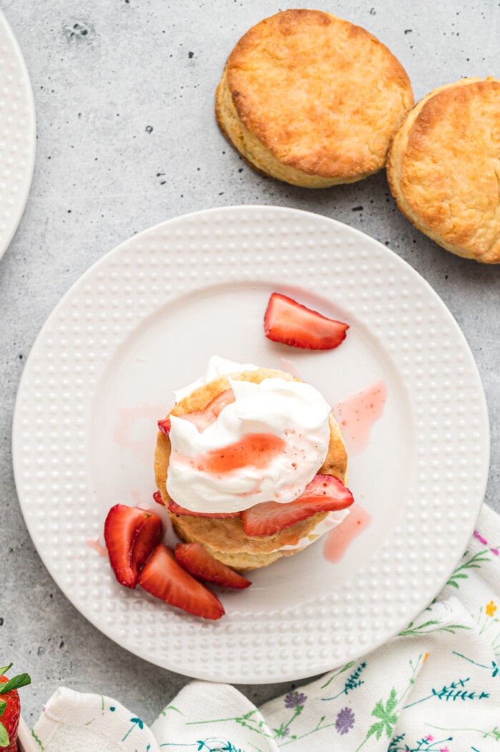 Easy Strawberry Shortcake Recipe l Kitchen Fun With My 3 Sons