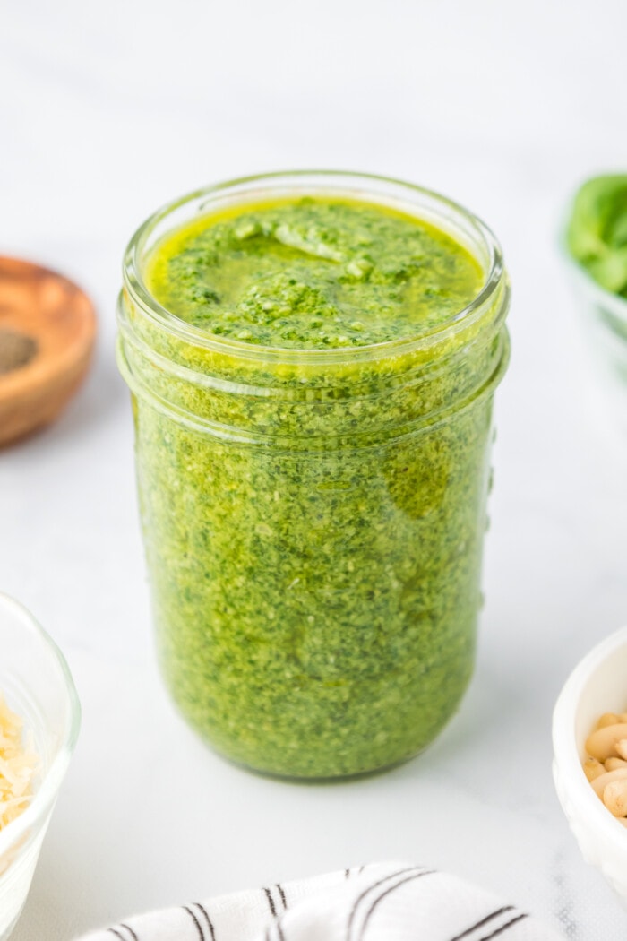 Easy Homemade Pesto Recipe l Kitchen Fun With My 3 Sons