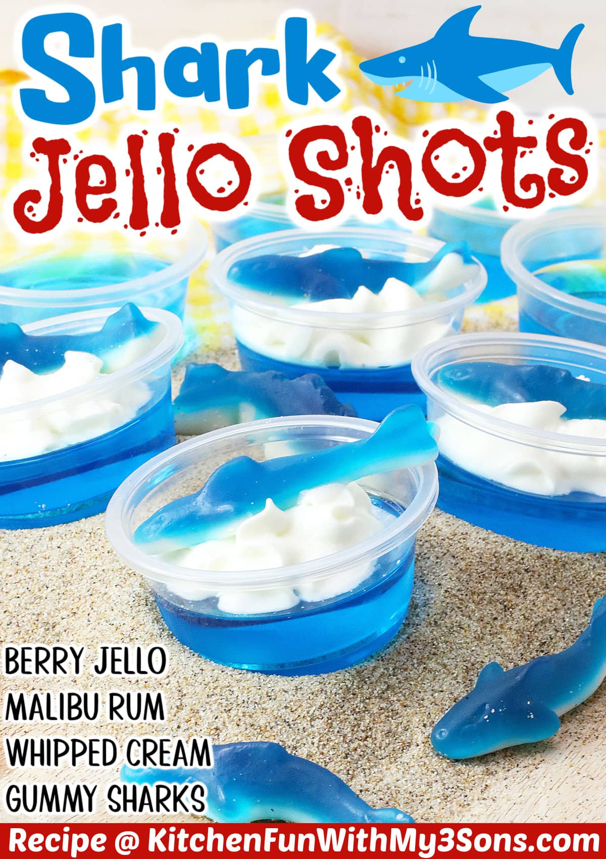 Shark Jello Shots - Kitchen Fun With My 3 Sons