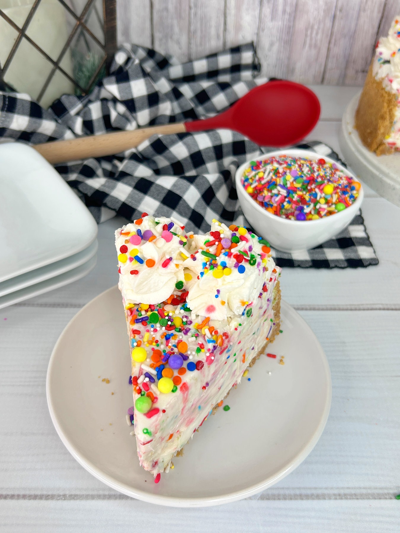 Funfetti Cheesecake | Kitchen Fun With My 3 Sons