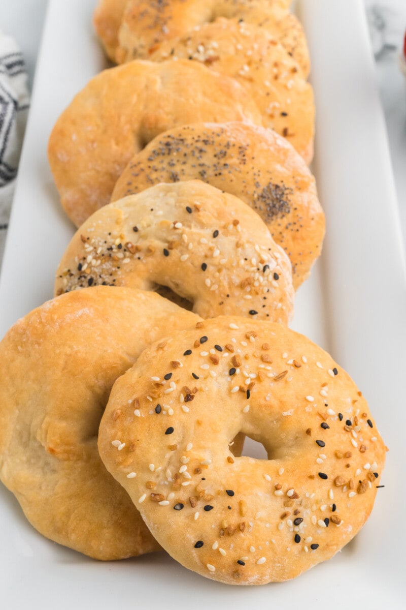 Easy 2 Ingredient Bagels l Kitchen Fun With My 3 Sons