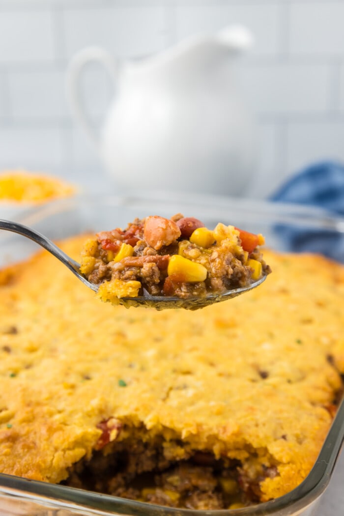 Cowboy Cornbread Casserole | Kitchen Fun With My 3 Sons