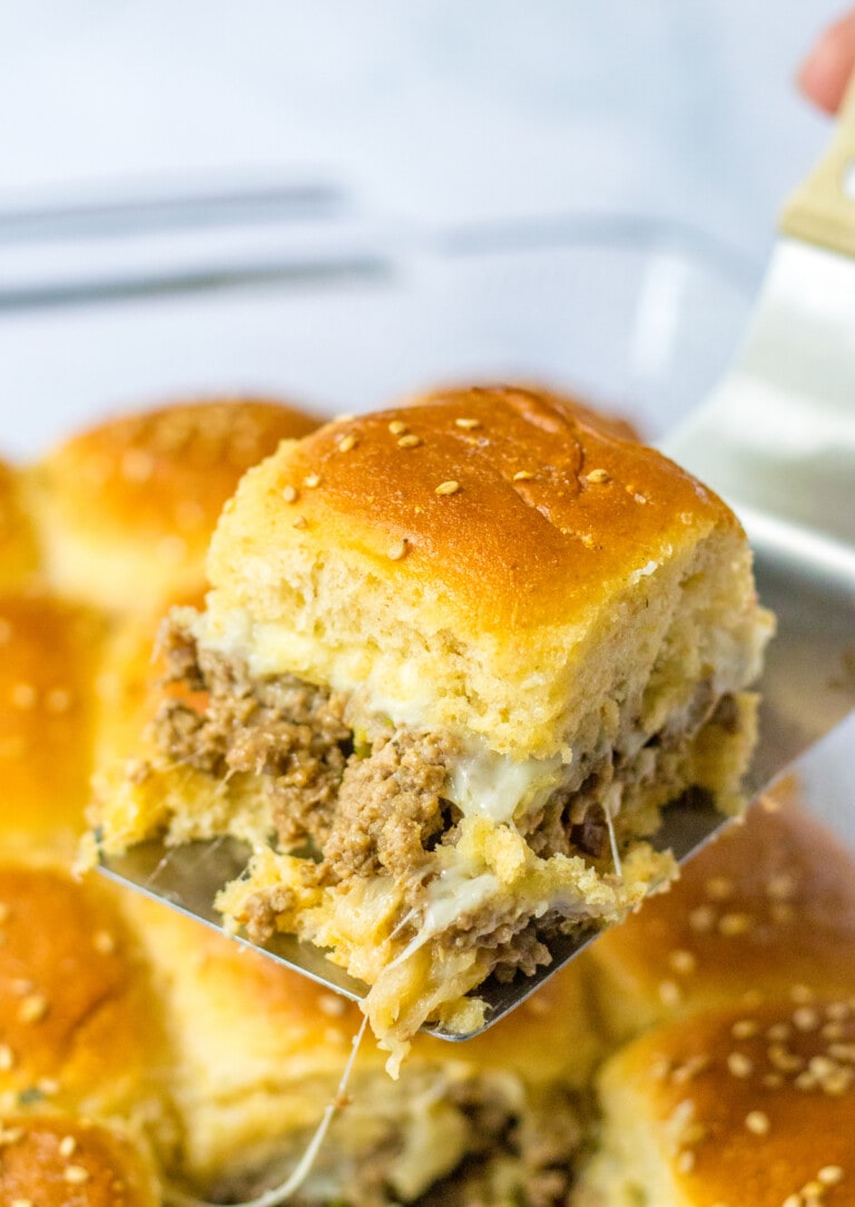 Philly Cheesesteak Sliders | Kitchen Fun With My 3 Sons
