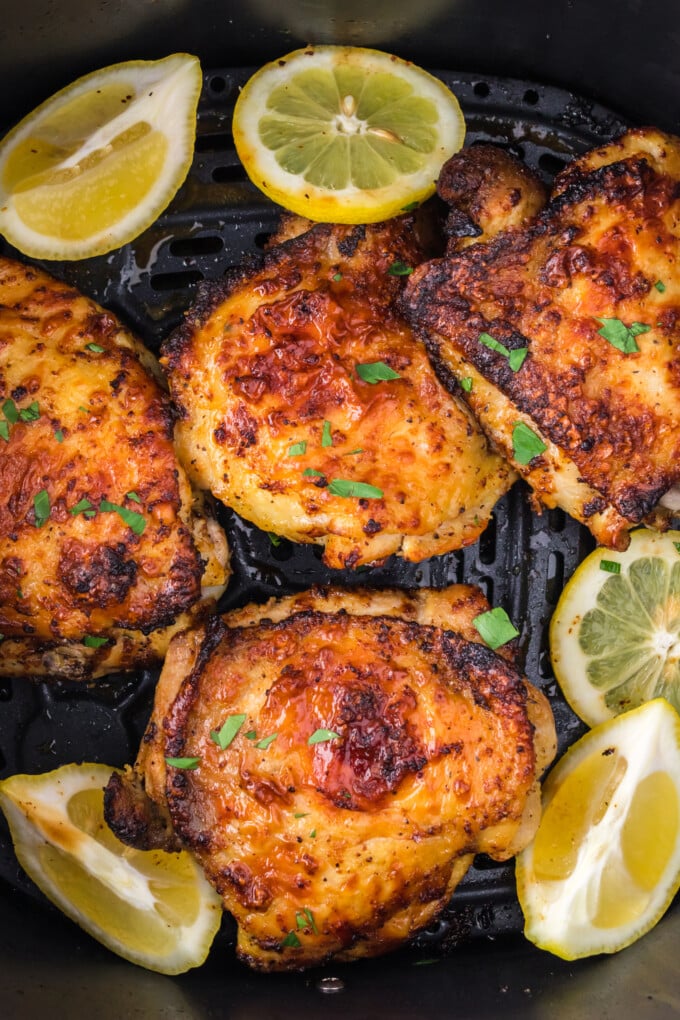 Air Fryer Chicken Thighs | Kitchen Fun With My 3 Sons