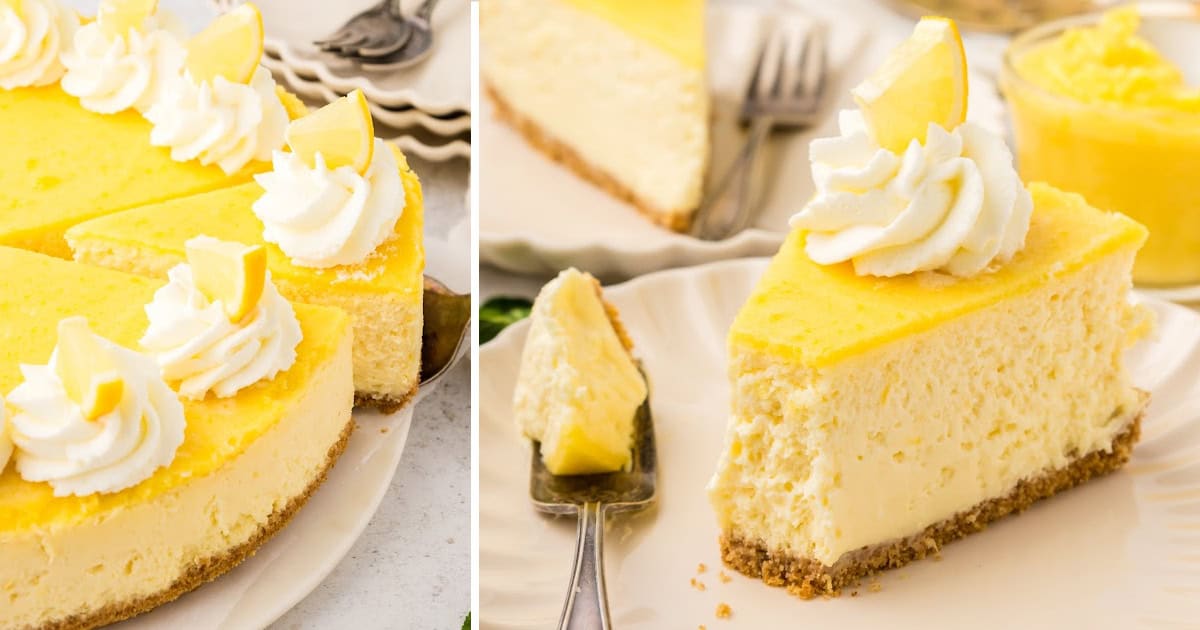 Best Lemon Cheesecake | Kitchen Fun With My 3 Sons