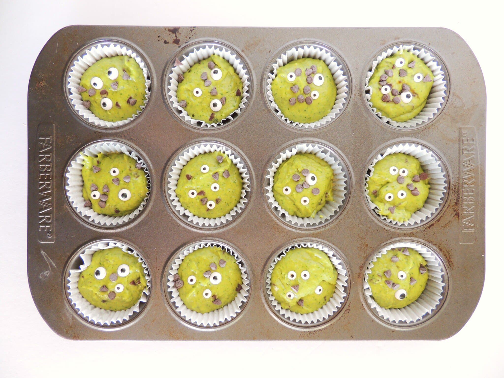 Spinach Monster Muffins - Kitchen Fun With My 3 Sons