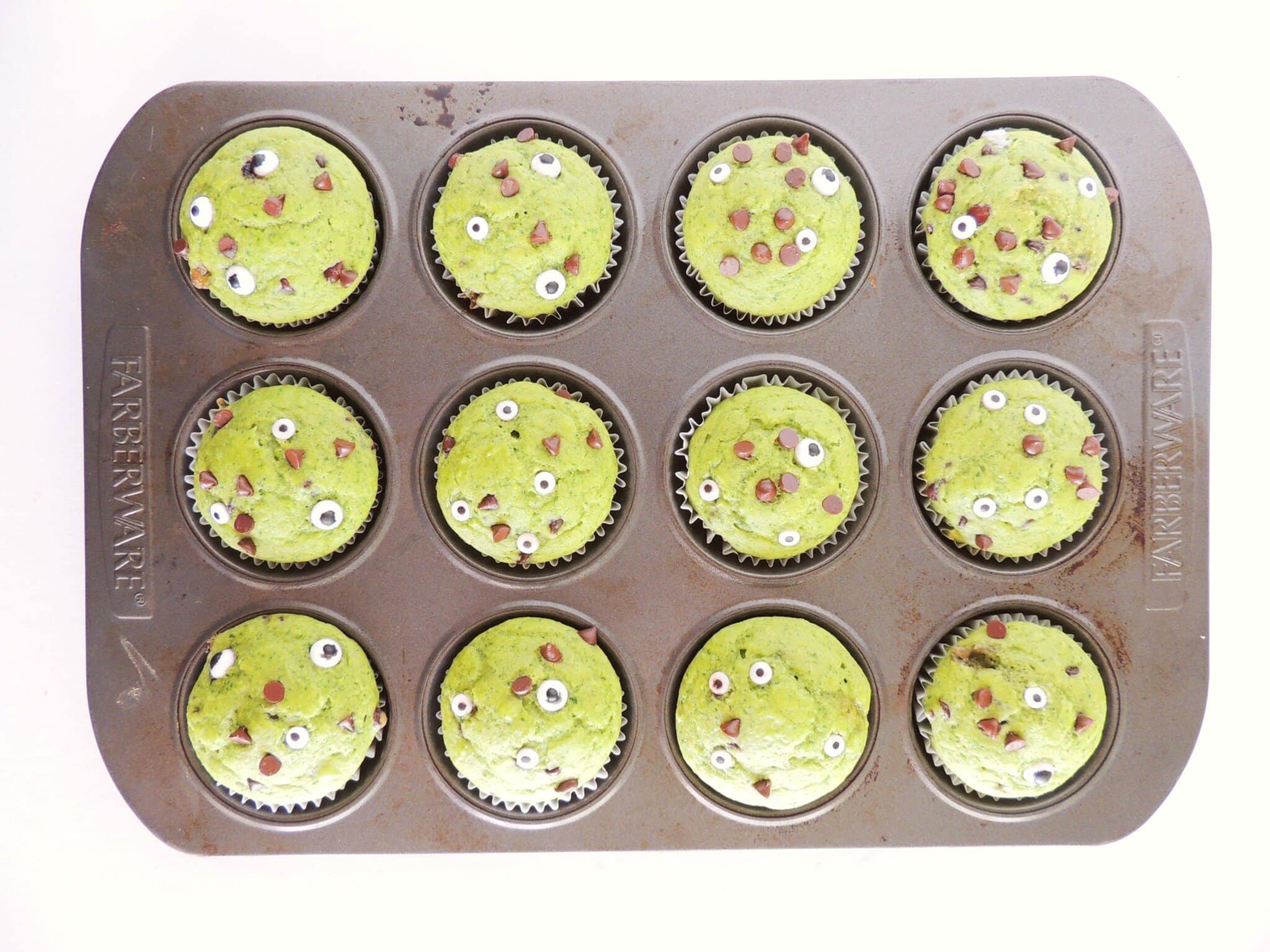 Spinach Monster Muffins - Kitchen Fun With My 3 Sons