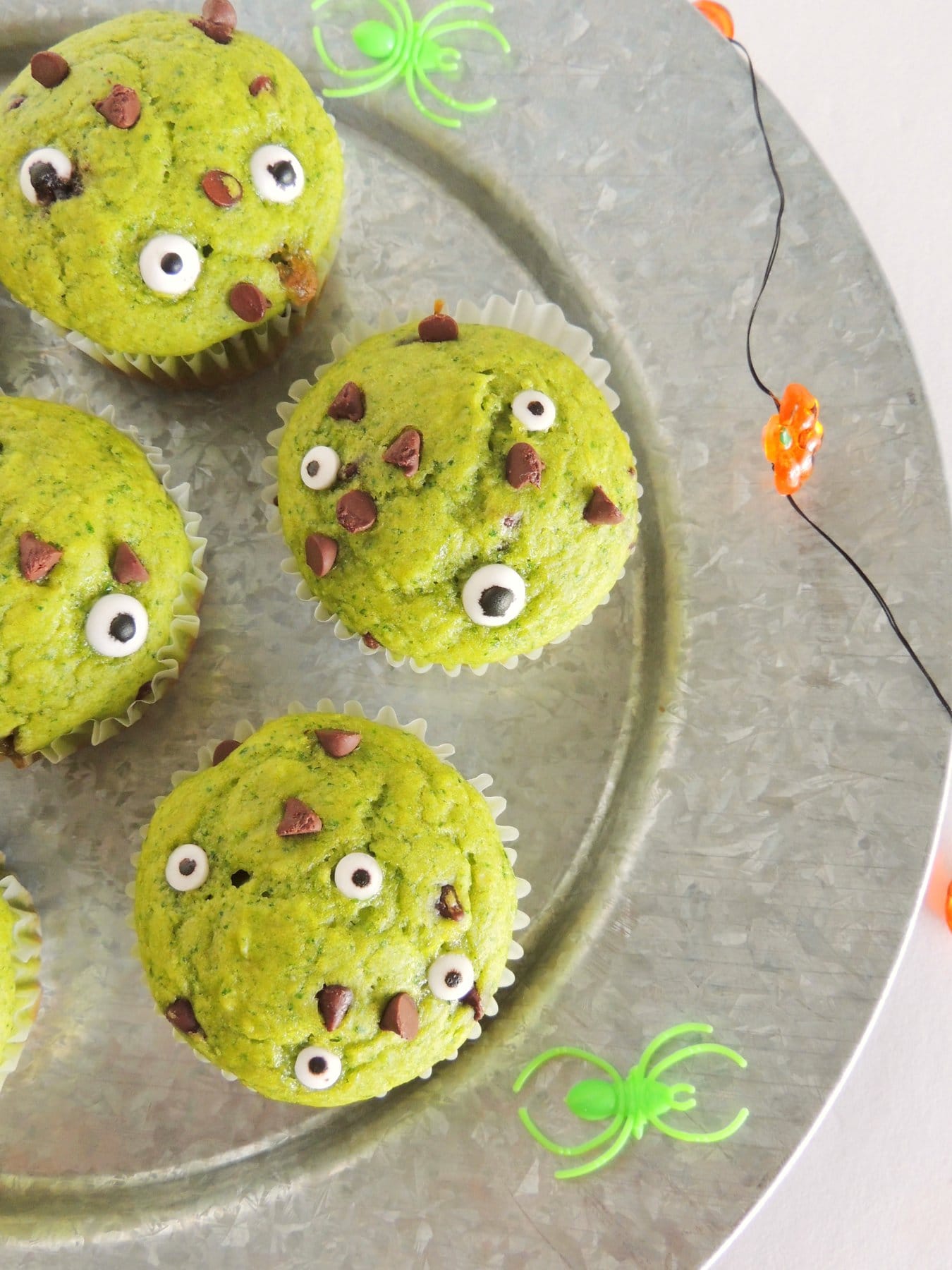 Spinach Monster Muffins - Kitchen Fun With My 3 Sons