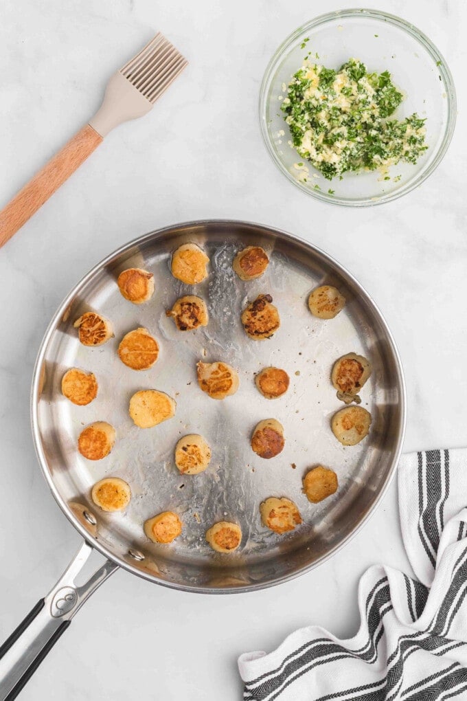 Pan Seared Scallops | Kitchen Fun With My 3 Sons